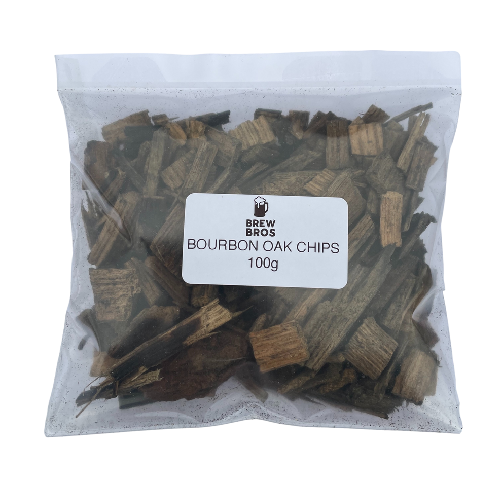 Bourbon Barrel Oak Chips 100g – Brew Bros Shop